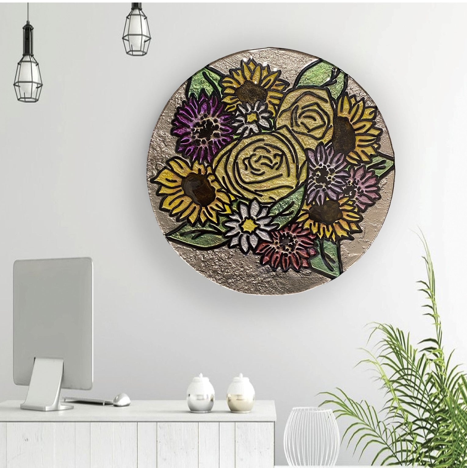 Escape Glass - Slumped Textured Glass Splashbacks, showers, art & more