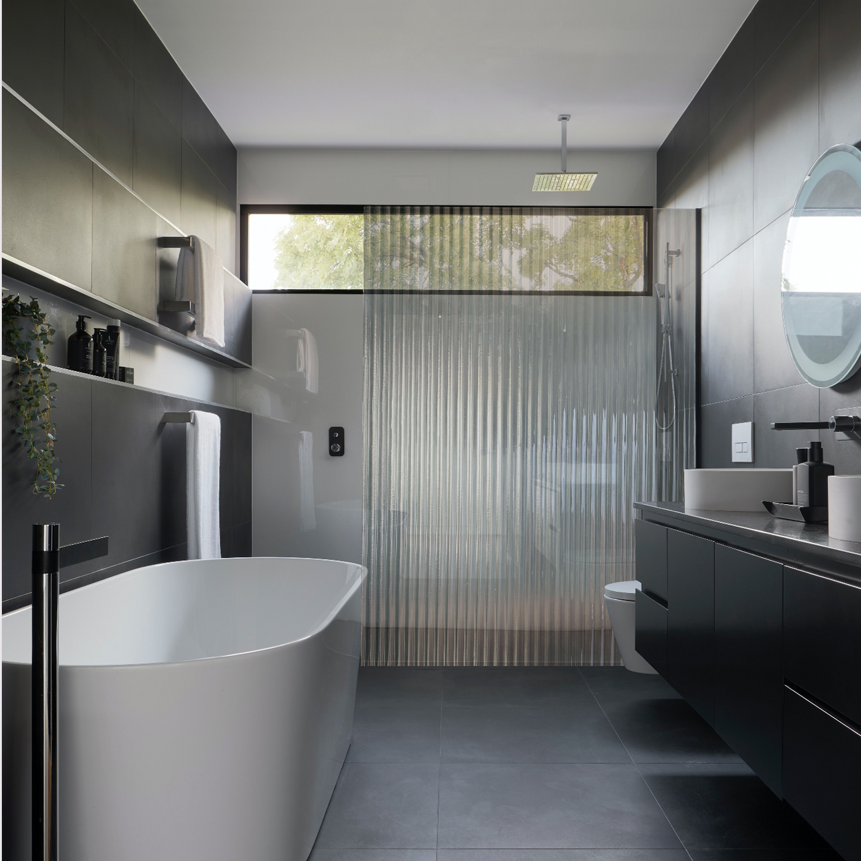 Escape Glass - Slumped Textured Glass Splashbacks, showers, art & more