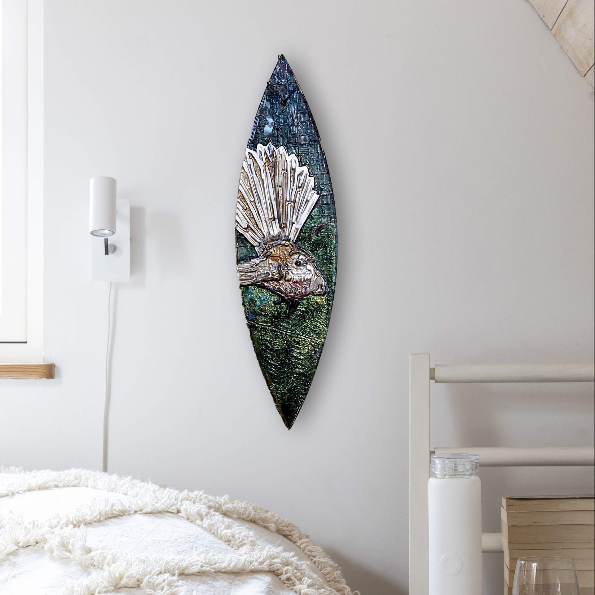 Fantail - Wall Art - Multi Coloured – Escape Glass